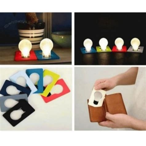 Jual Lampu Bohlam Led Emergency Unik Model Card Lampu Darurat Shopee