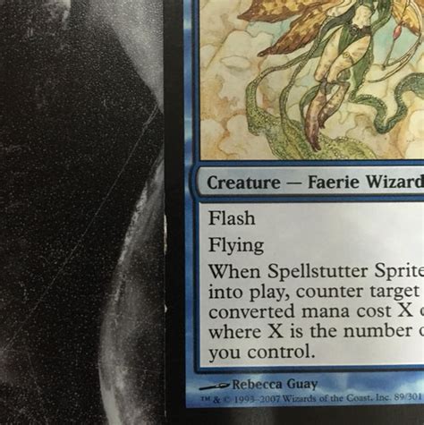 Mtg Spellstutter Sprite Hobbies And Toys Toys And Games On Carousell