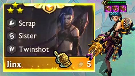 3 Star Jinx ⭐⭐⭐ 1v9 3 Jeweled Gauntlet Tft Set 6 Youtube