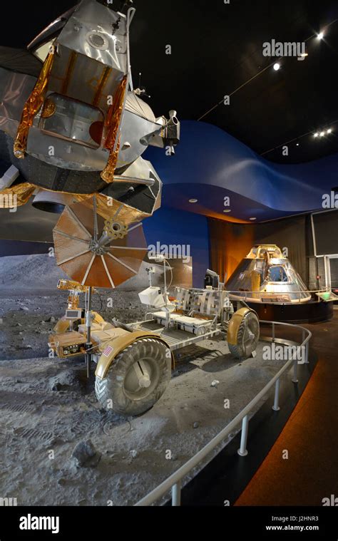 Usa Washington Seattle Boeing Lunar Roving Vehicle Engineering Mock Up And Apollo Lunar