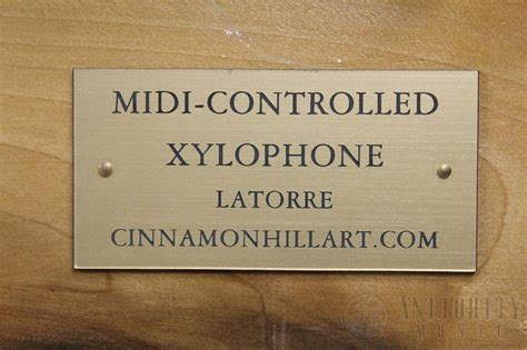 Midi Controlled Xylophone