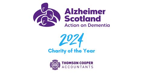 Charity Of The Year 2024 Alzheimer Scotland Thomson Cooper
