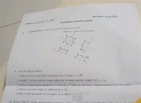 BECTION Yelorender Figure 2 Sum Of Ewo Angles StudyX