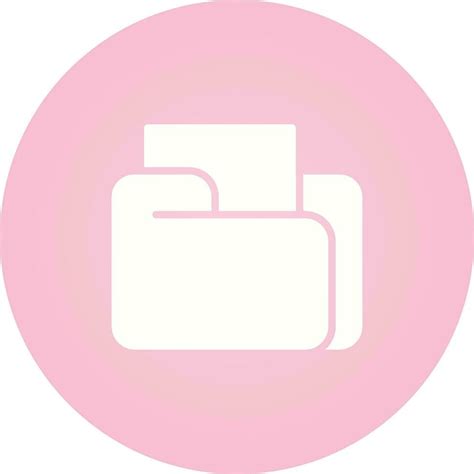 File Folder Vector Icon 27342107 Vector Art At Vecteezy