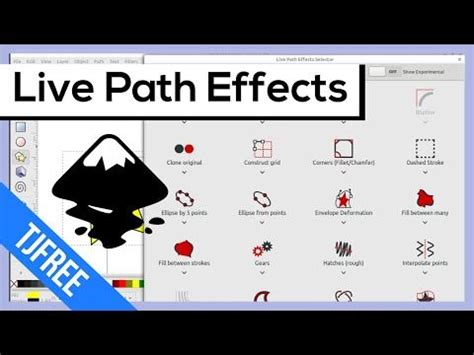 Inkscape Live Path Effects LPEs YouTube Diy Projects That Sell Well Illustrator