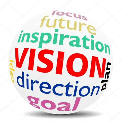 VISION - wordcloud - SPHERE — Stock Photo © multicanarias #28368275