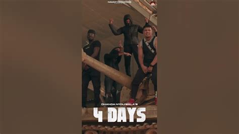 Dhanda Nyoliwala 4 Days Out Now Official Video Youtube