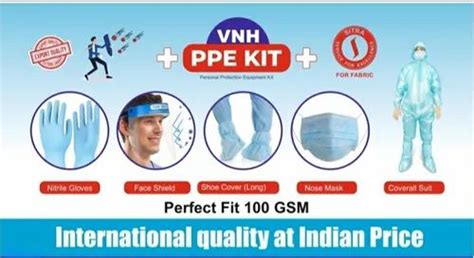 Disposable Vnh Ppe 100 Gsm Sitra Approved Kit Products In The Kit