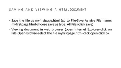 html programming basics and deep dive pptx