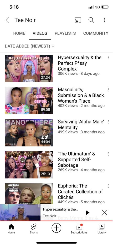 Tee Noir Is Doing The Damn Thing Rblackladies