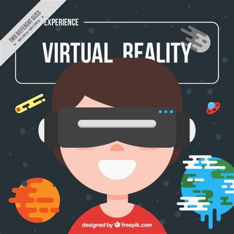 Premium Vector Virtual Reality Glasses Background