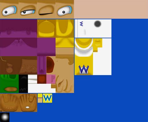 Wii Mario Super Sluggers Wario The Textures Resource