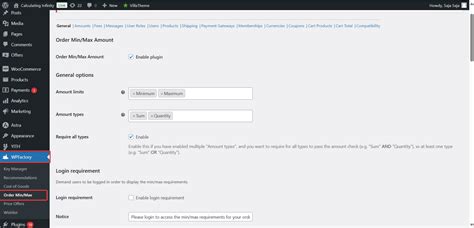 How To Limit Order Minimum And Maximum Amounts In Woocommerce