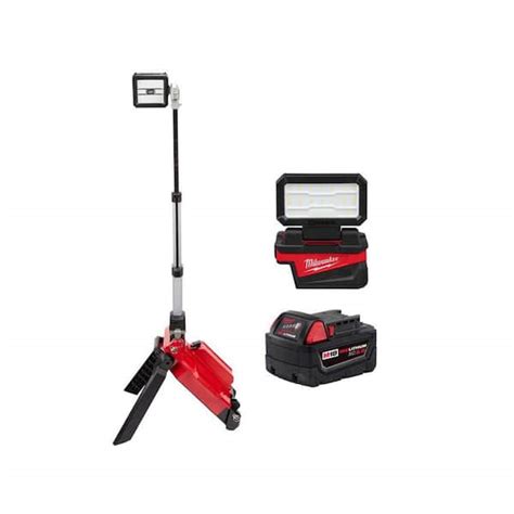 Battery Operated Milwaukee Work Lights The Home Depot