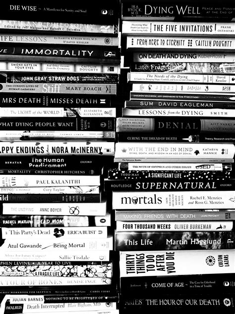 Book List 2 100 Books About Mortality — The Mortal Atheist