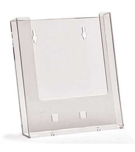 Wall Mounted A5 Portrait Leaflet Holder For Effective Display