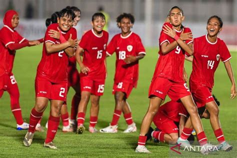 Timnas Putri Indonesia Bekuk Bahrain Tiga Gol Tanpa Balas Antara News