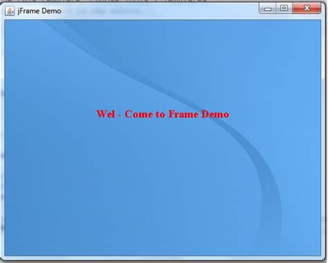 How To Set Background Image To JFrame Form In Netbeans Java Source Code
