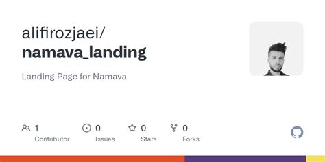 Github Alifirozjaei Namava Landing Landing Page For Namava