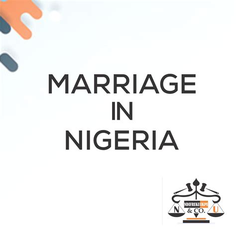 Marriage In Nigeria Ndifreke Ukpe And Co