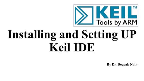 How To Install Keil Ide For Arm Youtube