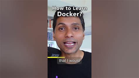 how to learn docker youtube