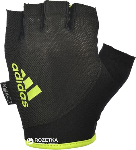 Перчатки для фитнеса Adidas Size M Black-Yellow (ADGB-12322YL) – фото ...