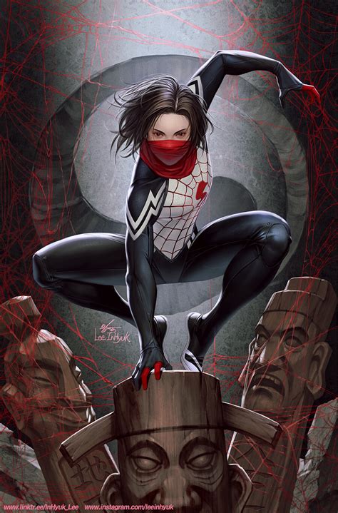 Silk 1 2022 Inhyuk Lee Silk Fanart Silk Fan Art Marvel Silk Art