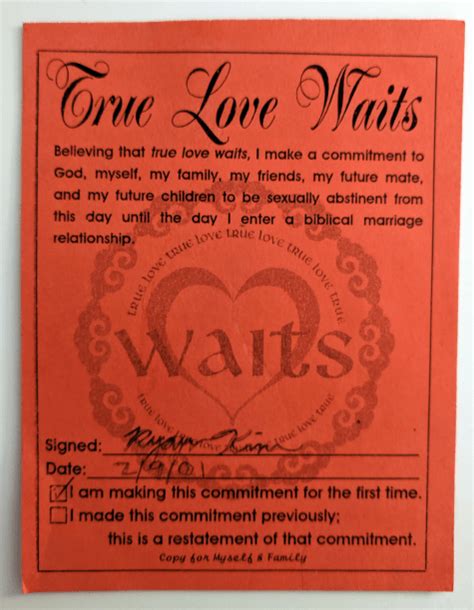 True Love Waits Popula