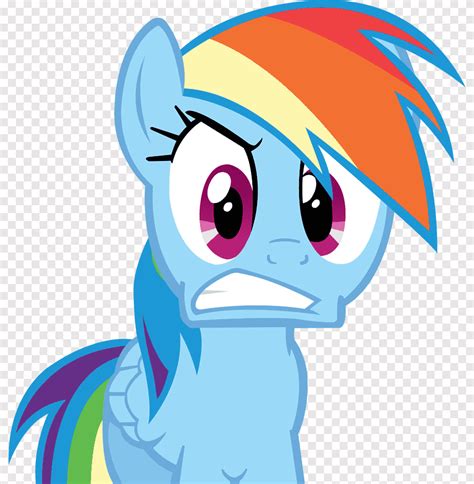 Angry Rainbow Dash Vector