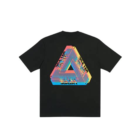 팔라스 트라이 퍼그 컬러 블러 티셔츠 블랙