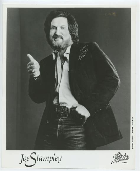 Joe Stampley Photo 1980s Epic Records Vintage Collectible Memorabilia