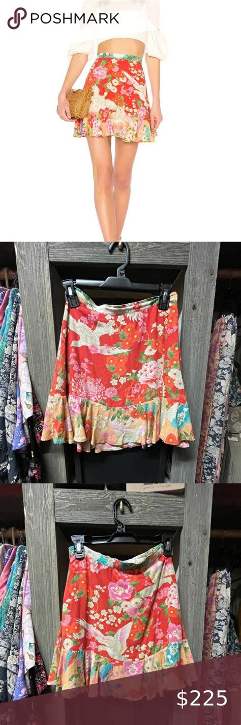 Rare ️ Spell Delilah Patchwork Mini Skirt Xs Mini Skirts Clothes