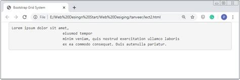 Bootstrap Text Typography