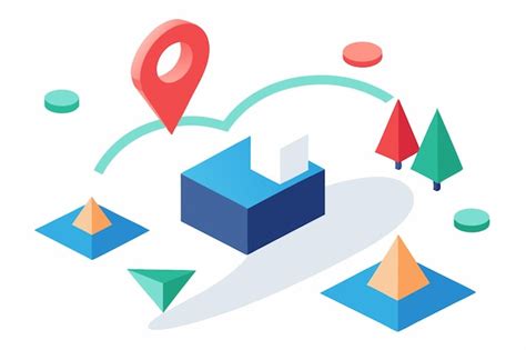 Virtual Reality Navigation 3d Maps And Movement Graphics Premium Ai
