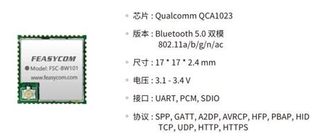 高速wi Fi A B G N Ac和蓝牙5 0组合模块 深圳市飞易通科技官网