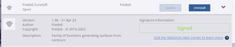 Fredos Curviloft Not Working Extensions Sketchup Community