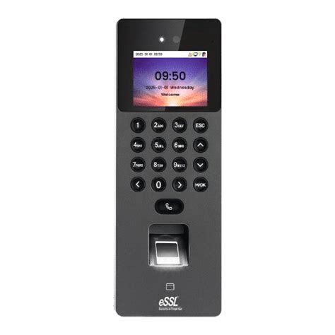 Essl Aiface Orcus Face Fingerprint Attendance Machine With Wi Fi
