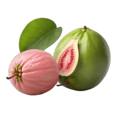 Premium Psd Guava Psd On A White Background