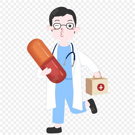 의료 그림 일러스트 손으로 그린 의사 빨간 약 서양 알약 노란색 구급 상자 붉은 아이콘 검은 청진기 Png 일러스트 및 Psd 이미지 무료 다운로드 Pngtree