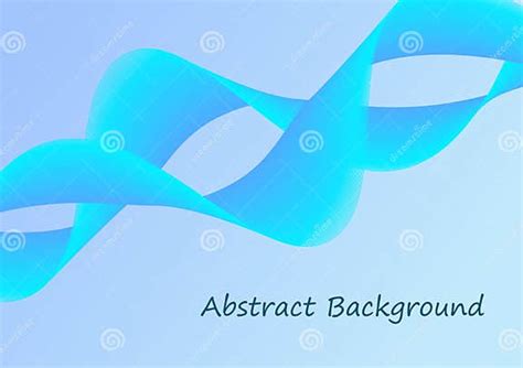 Blue Gradient Abstract Wave Line Smooth Pattern Communication
