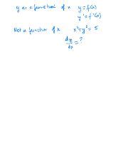 Understanding Implicit Differentiation Application And Examples Course Hero