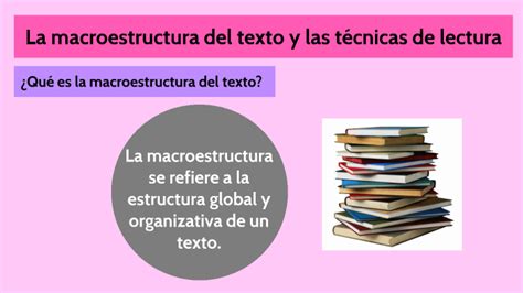 La Macroestructura Del Texto Y Las Técnicas De Lectura By Kelly Fernandini On Prezi