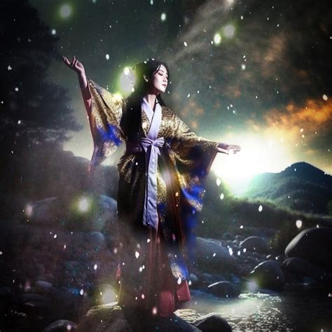 Nariyuki Shimamoto Hayaakitsu Hime Japanese Goddess Who Purifies