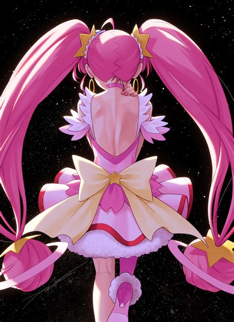 Hoshina Hikaru And Cure Star Precure And 1 More Drawn By Kazuma