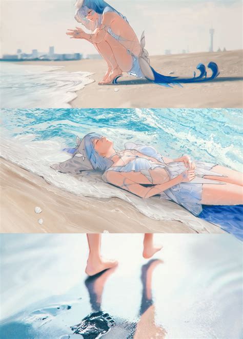 Shorekeeper Wuthering Waves Drawn By Lufi Ays Danbooru