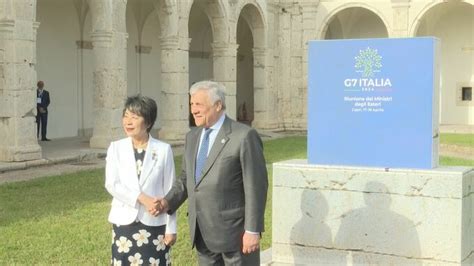 G7外相会合イタリアで始まる、中東情勢への対応など協議 イランへの追加制裁も議論の見込み Tbs News Dig