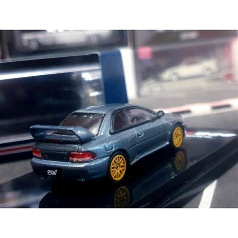 Jual Diecast Hobby Japan Subaru Impreza 228 Stiwith Engine Model Gray