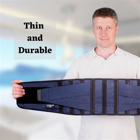 Aveston Back Support Belt Brace For Lower Back Pain Relief Men L Size
