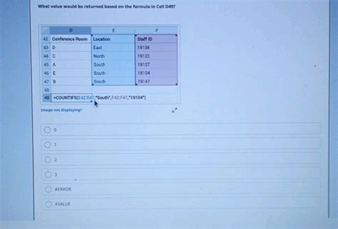 What Value Would Be Returned Based On The Studyx